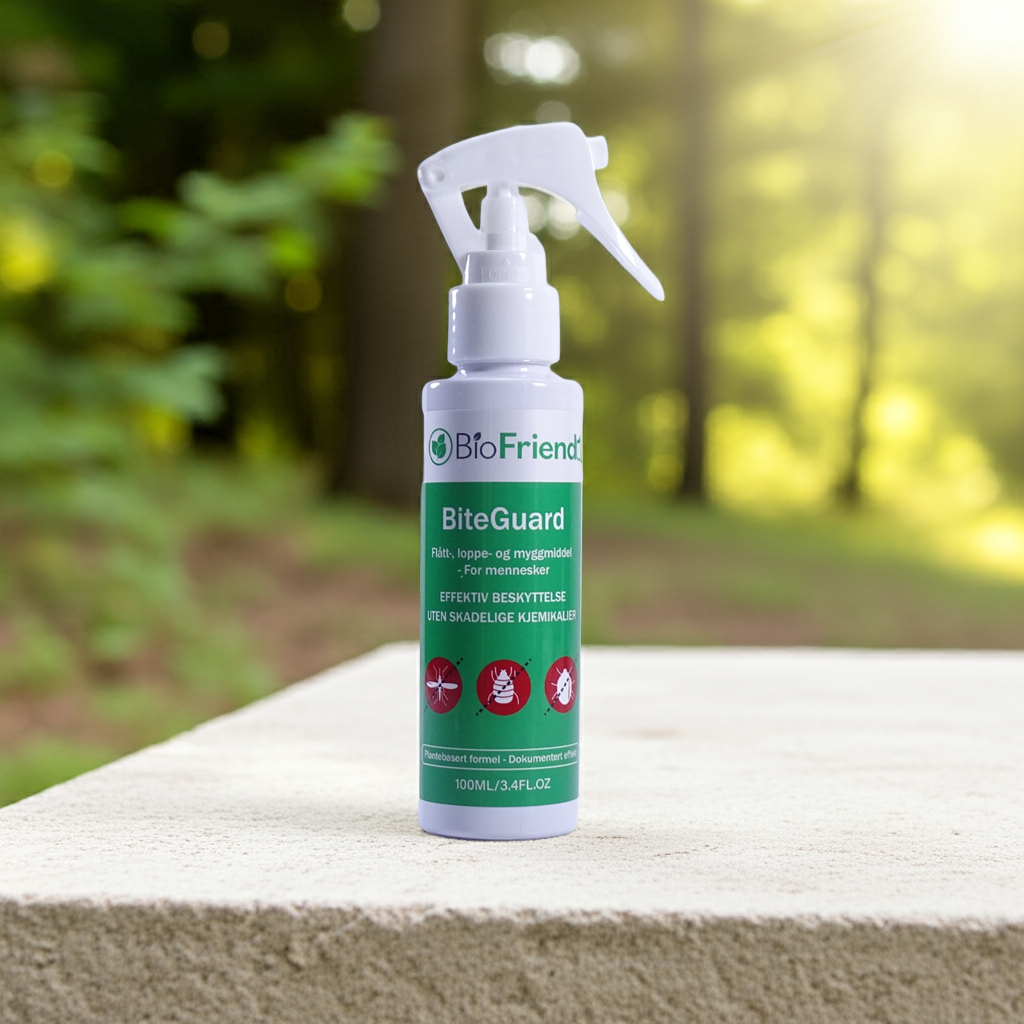 BioFriend – BiteGuard | Naturlig beskyttelse mot mygg, flått og knott